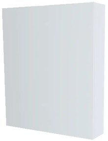 Mereo, Mereo Koupelnová zrcadlová skříňka 60 cm, galerka, 1x dvířka levá, Multidecor, Bílá Arctic, MER-CN798G61BIAA