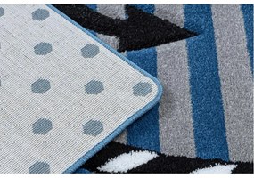 Dětský kusový koberec Kotva modrý 140x190cm