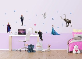 Dětská samolepka na zeď Disney Frozen – Všichni Přátelé | 65 x 85 cm | DDK1776