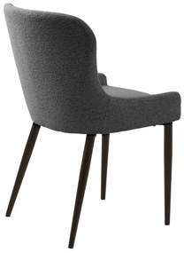 Designová jídelní židle Olimpio šedá