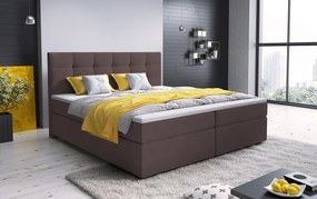 MSL Kontinentální čalouněná postel GLAM (160 x 200 cm) Barva látky: IBIZA 08