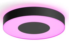 Philips-LED RGB Stmívatelné stropní svítidlo Hue LED/52,5W/230V pr. 425 mm černá