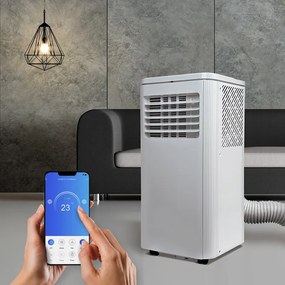 Solight mobilní klimatizace 9000 BTU, smart WiFi, chlazení, odvlhčování, ventilátor