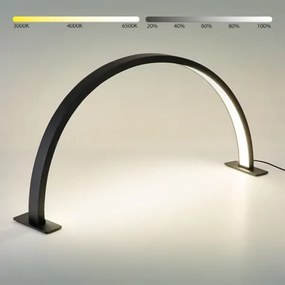 Brilagi - LED Stmívatelná oblouková lampa RADIO LED/30W/24/230V 3000-6500K černá