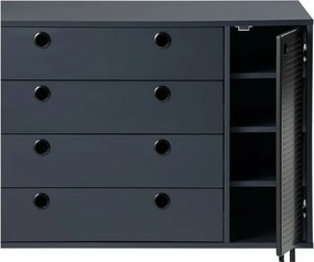 Tmavě modrá komoda Teulat Punto