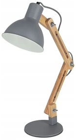 Stolní lampa 1xE27/40W/230V šedá