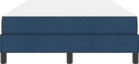 Postel s boxspringem Modrá 120 x 200 cm textil 3398485
