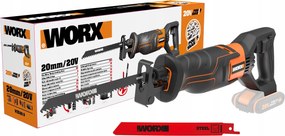 Worx Pila Ocaska Akumulátorová WX500.9 20V