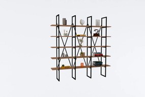 Designový regál Balandis 160 cm borovice