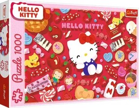 TREFL Puzzle Hello Kitty / 1000 dílků / 68,3 x 48 cm / Dětský