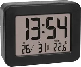 TFA 60.2044.01 / Digitální budík / teploměr / datum / kompaktní