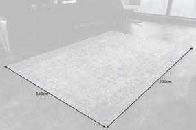 Designový koberec Saniyah 230 x 160 cm modrý - bavlna-ženilka