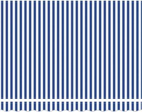 Rám markýzy Modrá a bílá 250 x 200 cm 3329350