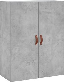 Skříň highboard betonově šedá 69,5x34x180 cm kompozitní dřevo 3195935