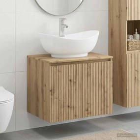Sada koupelnového nábytku Dub artisan Kompozitní dřevo 3404349