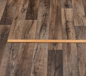 UNILIN PVC podlaha - lino MAXIMA PLUS Hunter Oak S44 – tmavé dřevo ŠÍŘKA: 4 m