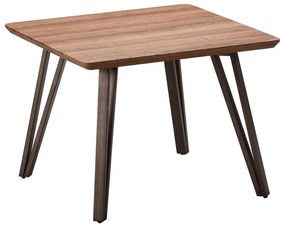 OnaDnes -20% Ořechový konferenční stolek Marckeric Candi 60 x 60 cm