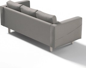Potah na pohovku IKEA Norsborg 3-místná barva šedá látka pletený vzor