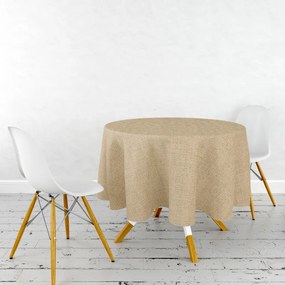 Ubrus PVC kulatý M-050H - Tkaná elegance (různé velikosti)