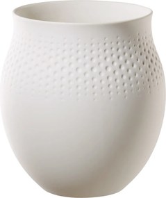 Villeroy&Boch Villeroy & Boch Manufacture Collier Blanc váza Perle 16,6 cm, 2,6 l