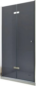 MEXEN LIMA sprchové dveře zalamovací 90x190 cm 6mm, chrom-kouřové 856-090-000-01-40 - MEXEN