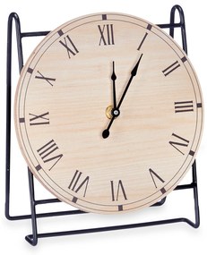 Stolní hodiny na poličku, s kulatým ciferníkem, Ø 19 cm