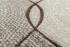 Kusový koberec FEEL Waves béžový