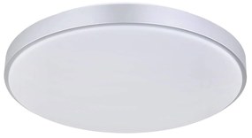 Stropní svítidlo Sonny LED, stříbrné, CCT, Ø 41 cm