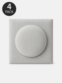 Sinsay - Čalouněné nástěnné panely ve tvaru kostek 4 pack - modrá