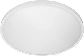 LED stropní světlo s dálkovým ovládáním Estela Low UGR - průměr 60 cm, bílá