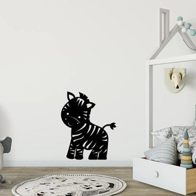 dřevo života Dřevěná dekorace ZEBRA Zvolte barvu dekoru: Černá, Rozměry šxv (cm): 33x40