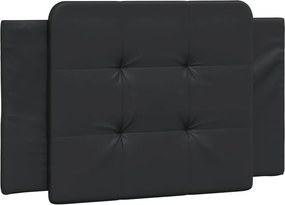 Rám postele s LED bez matrace Zadar černý 80 x 200 cm 3214068