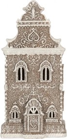 Perníkový LED domek Gingerbread Cotti - 17*15*35 cm