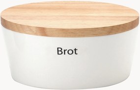Chlebník's víkem z kaučukového dřeva Brot