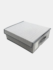 Sinsay - Úložný box s víkem a úchytkou - šedá