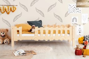 Adeko Dětská dřevěná postel Pikko B - 200x90