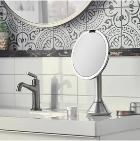Simplehuman Kosmetické zrcátko  Sensor Touch / DUAL LED osvětlení/ 5x/