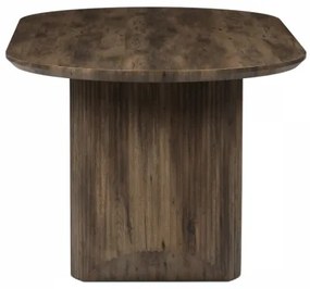 Stůl jídelní 200x100 MDF 3D dekor ořech HT-W1578 WAL