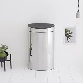 Brabantia Koš Touch Bin NEW 40L lesklá ocel