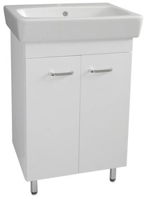 Armatura Skříňka s umyvadlem JIKA 55 cm H8103810001041,    3000-202-155 SELLA SILVER 55 JIKA