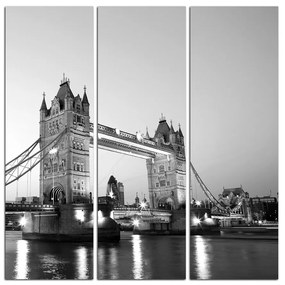 Obraz na plátně - Tower Bridge - čtverec 330ČB (105x105 cm)