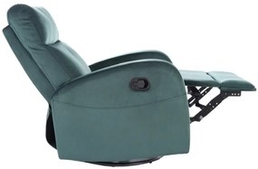 Casarredo - Komfort nábytek Relaxační polohovací křeslo OLIMP VELVET zelená