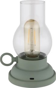Globo 58016B - LED Stm. nab. dot. stolní lampa PETRO LED/1W/3,7V 1200 mAh zelená