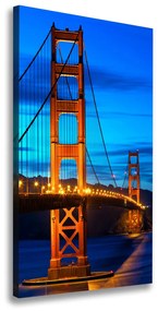 Wallmuralia Vertikální Foto obraz na plátně Most San Francisco 50x100