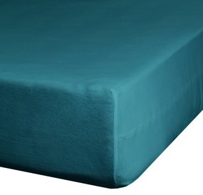 ELASTICKÉ JERSEY PROSTĚRADLO 160X200 CM, VÝŠKA 30 CM TYRKYSOVÁ