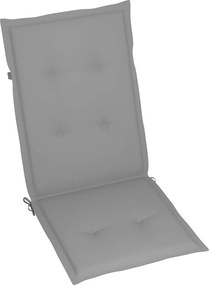 Skládací židle s polštáři, 8 ks, masivní akáciové dřevo 3075055