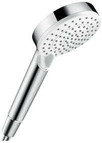 Hansgrohe Crometta, ruční sprcha 100 Vario EcoSmart, bílá/chromová, HAN-26332400