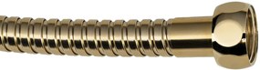 Sapho Sapho, POWERFLEX kovová sprchová hadice, 150cm, zlato, FLEX150G