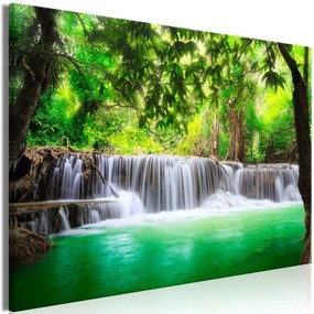 Obraz - Kanjanaburi Waterfall (1 Part) Wide