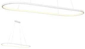 Redo Závěsné LED svítidlo Lap, ø 1204mm Barva: písková bílá